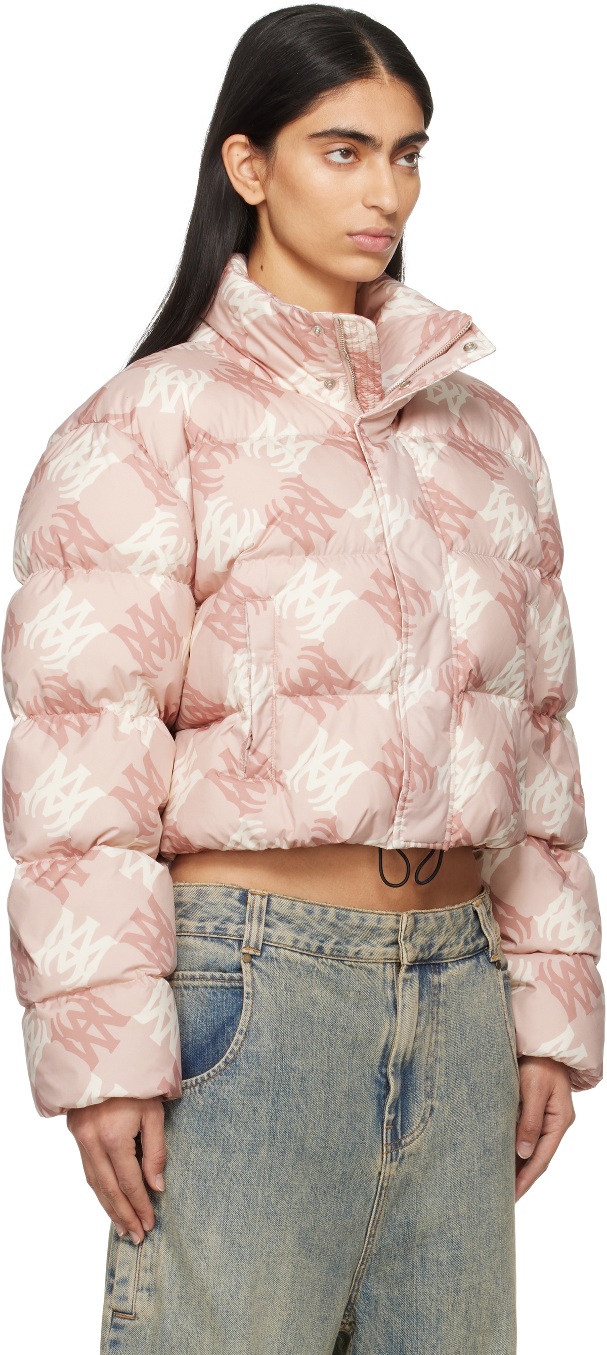 AMIRI Pink MA Quad Down Jacket Amiri
