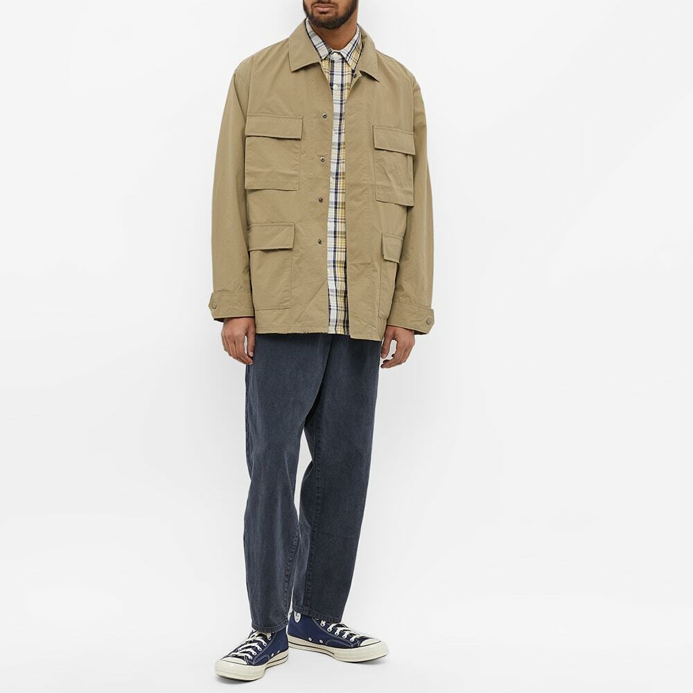 thisisneverthat Men's Nylon Ripstop Field Jacket in Khaki thisisneverthat