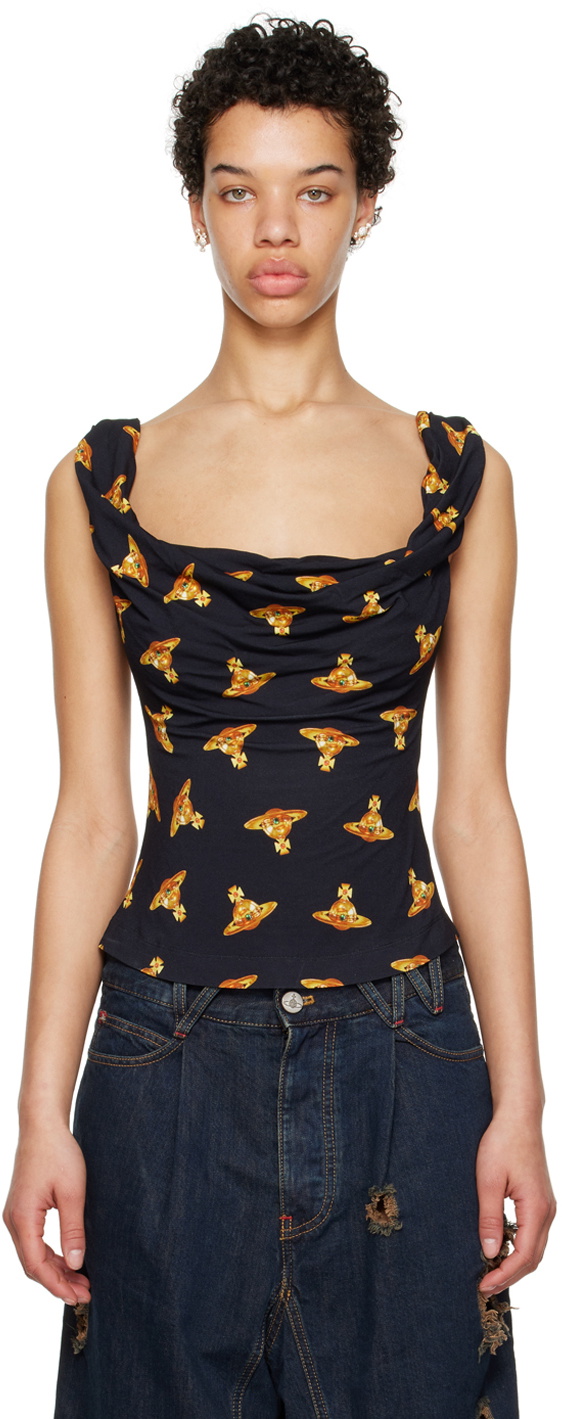 Vivienne Westwood Black Anna Tank Top Vivienne Westwood