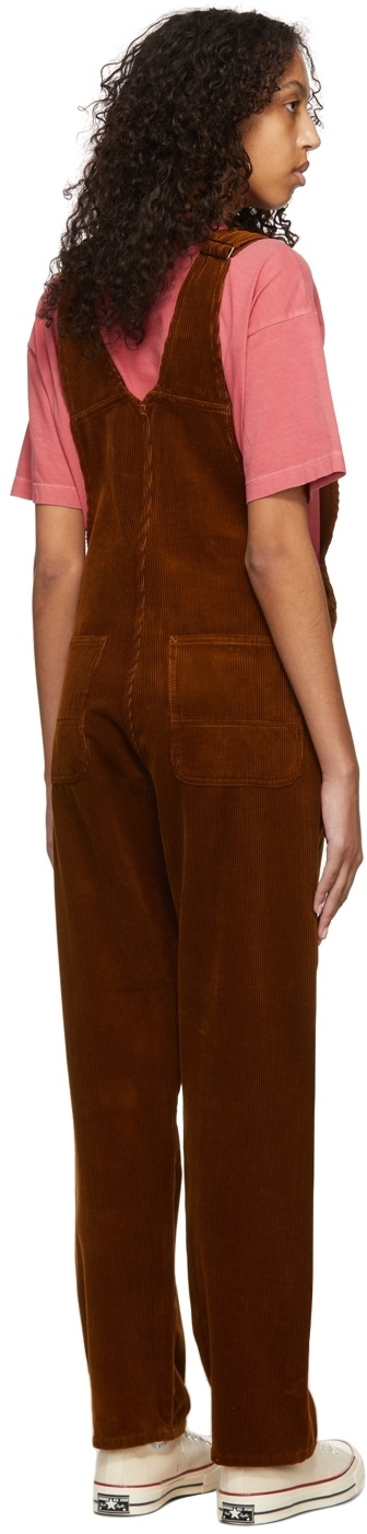 Carhartt Work In Progress Brown Cotton Overalls Carhartt WIP