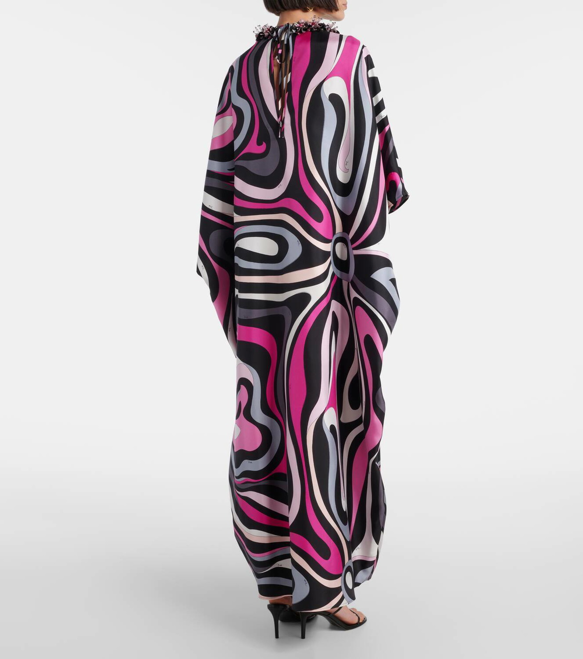 Pucci Marmo silk twill kaftan Emilio Pucci