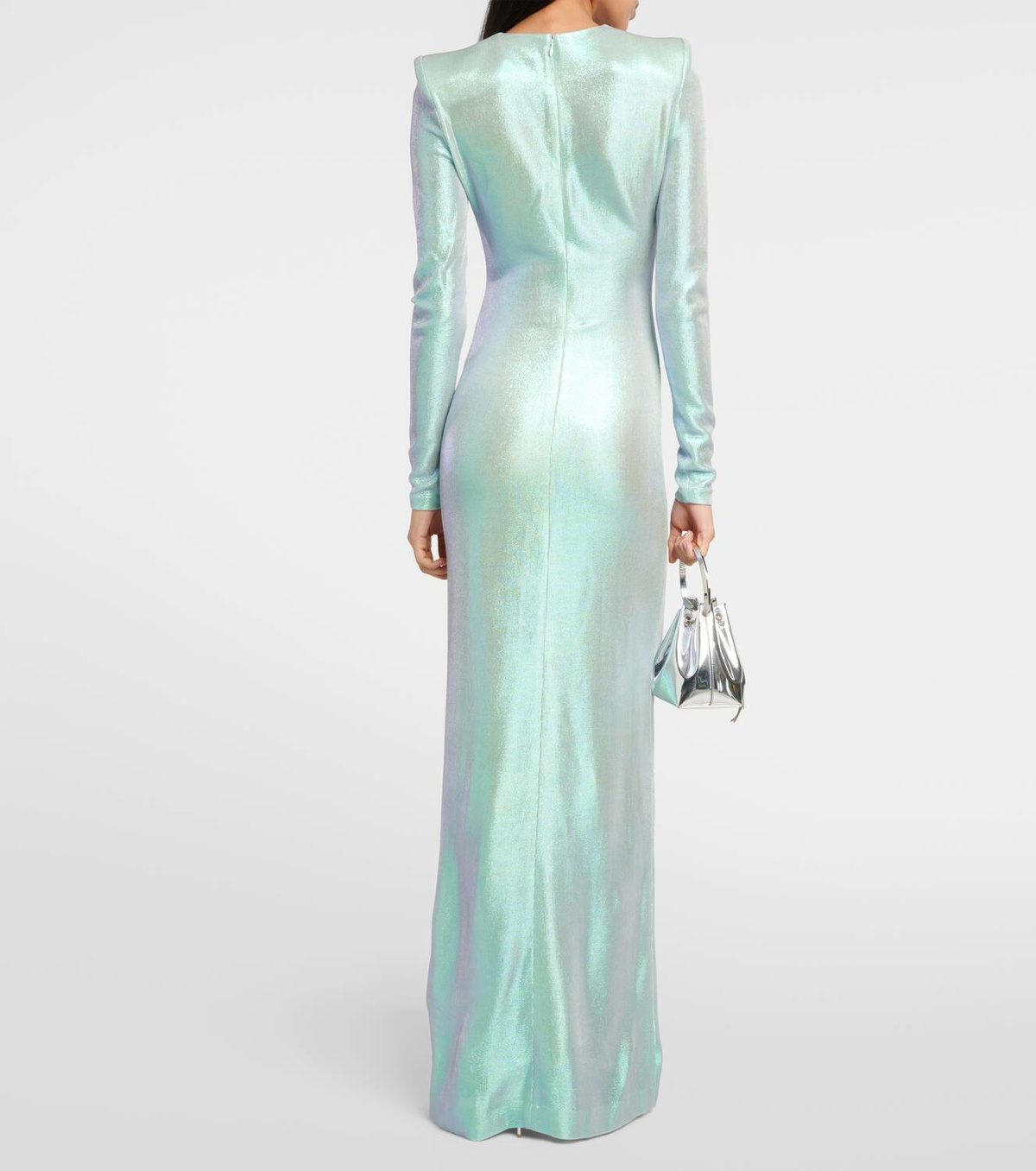Galvan Frieze jersey gown Galvan