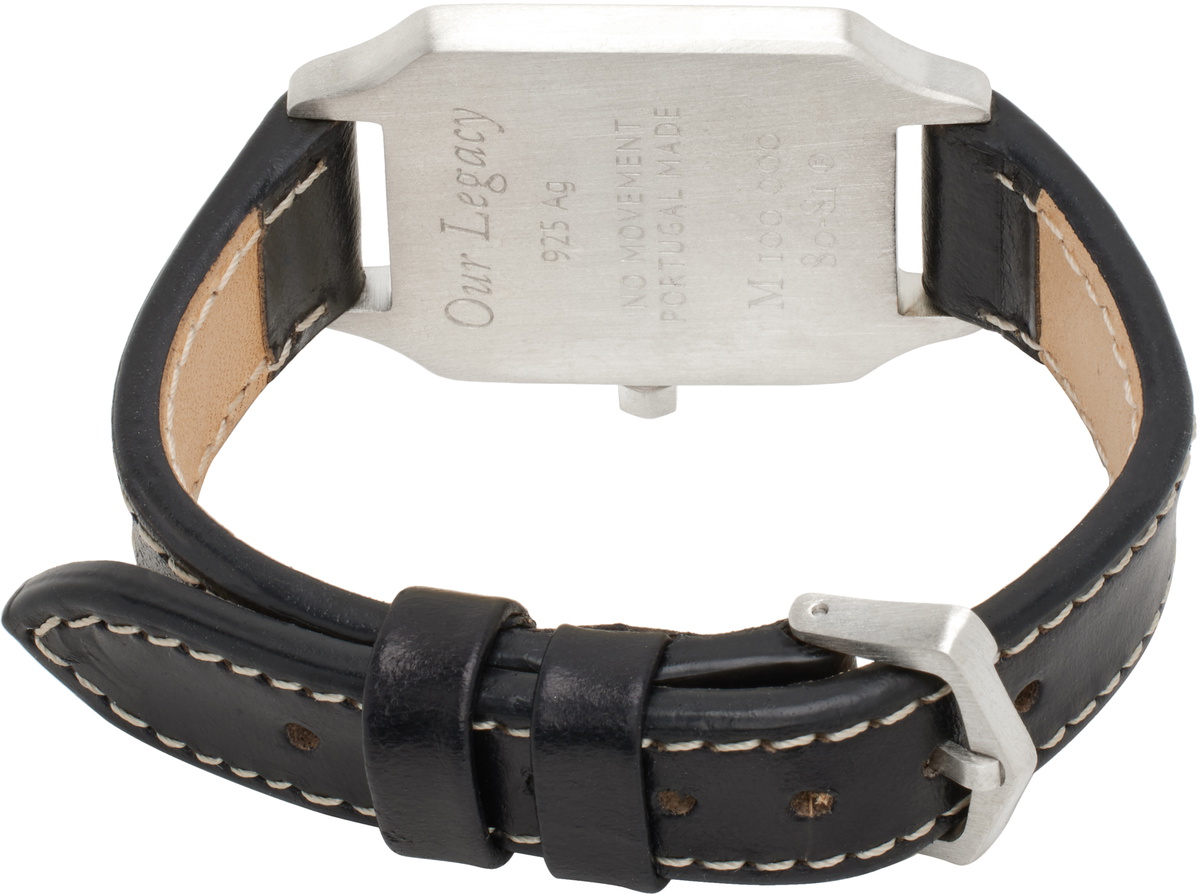 OUR LEGACY Black No Time Watch Bracelet Our Legacy