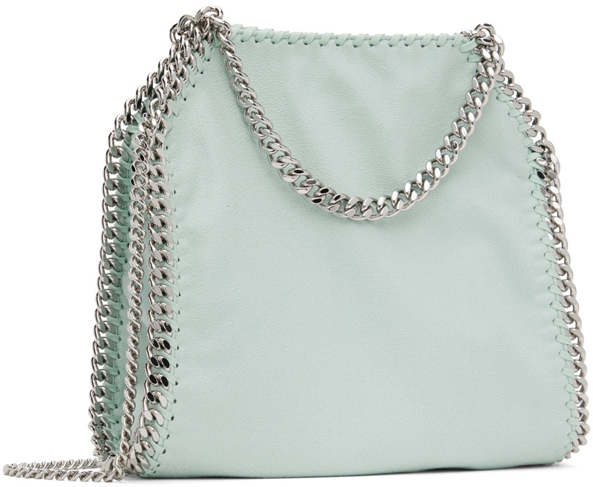 Stella McCartney Blue Mini Falabella Tote Bag Stella McCartney