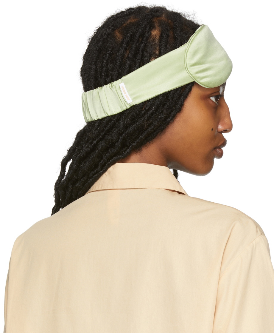 Good Side Green Silk Sleep Mask