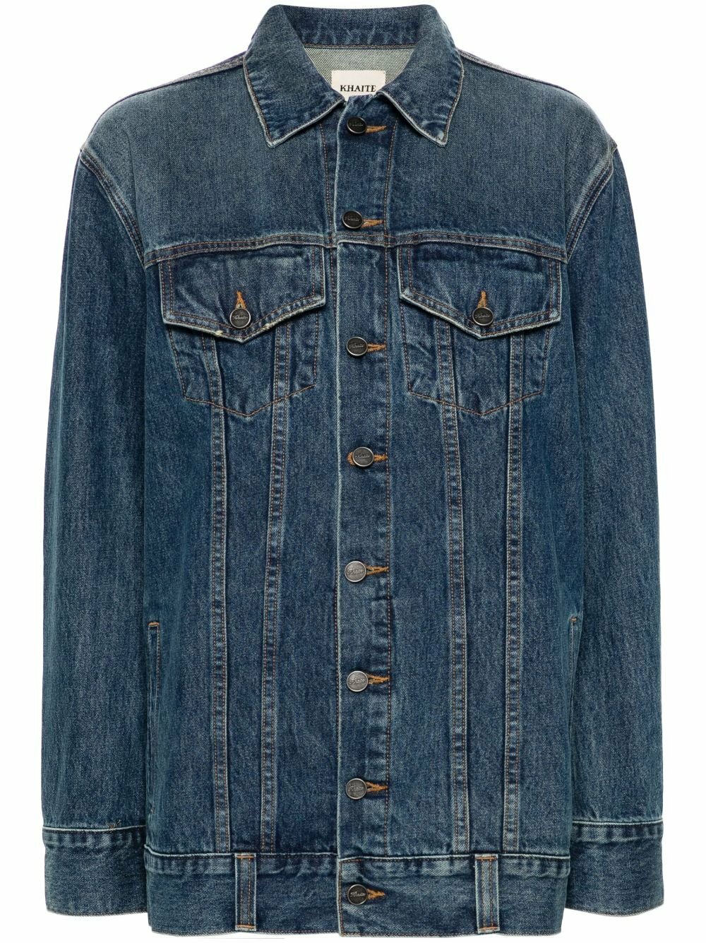 KHAITE Blue The Ross Denim Jacket Khaite