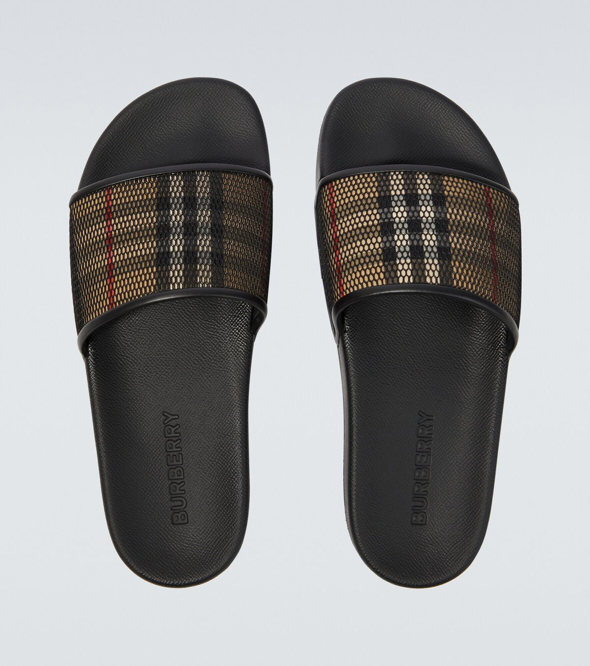 Burberry - Burberry Check slides Burberry