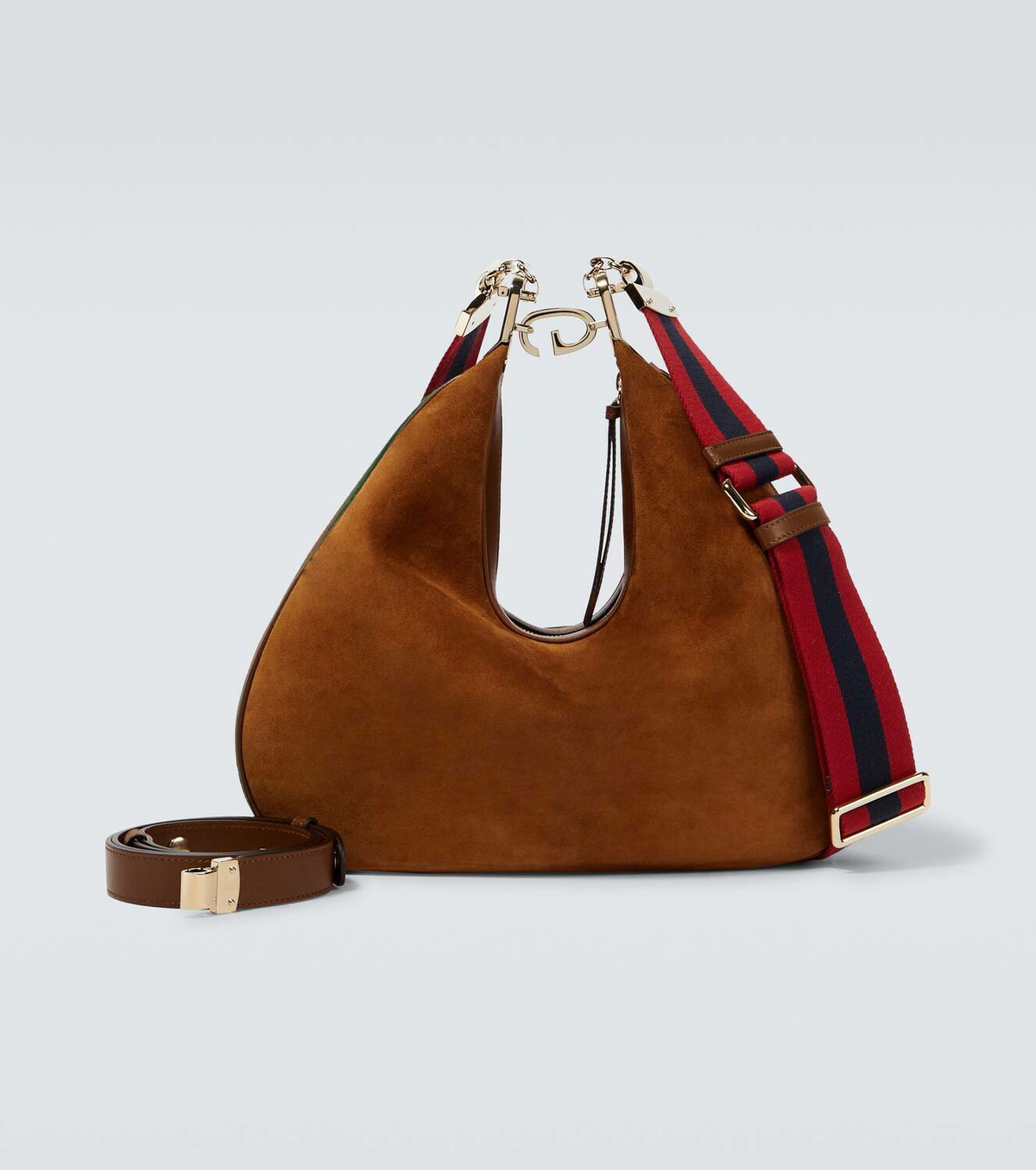 Gucci Attache Large suede shoulder bag Gucci