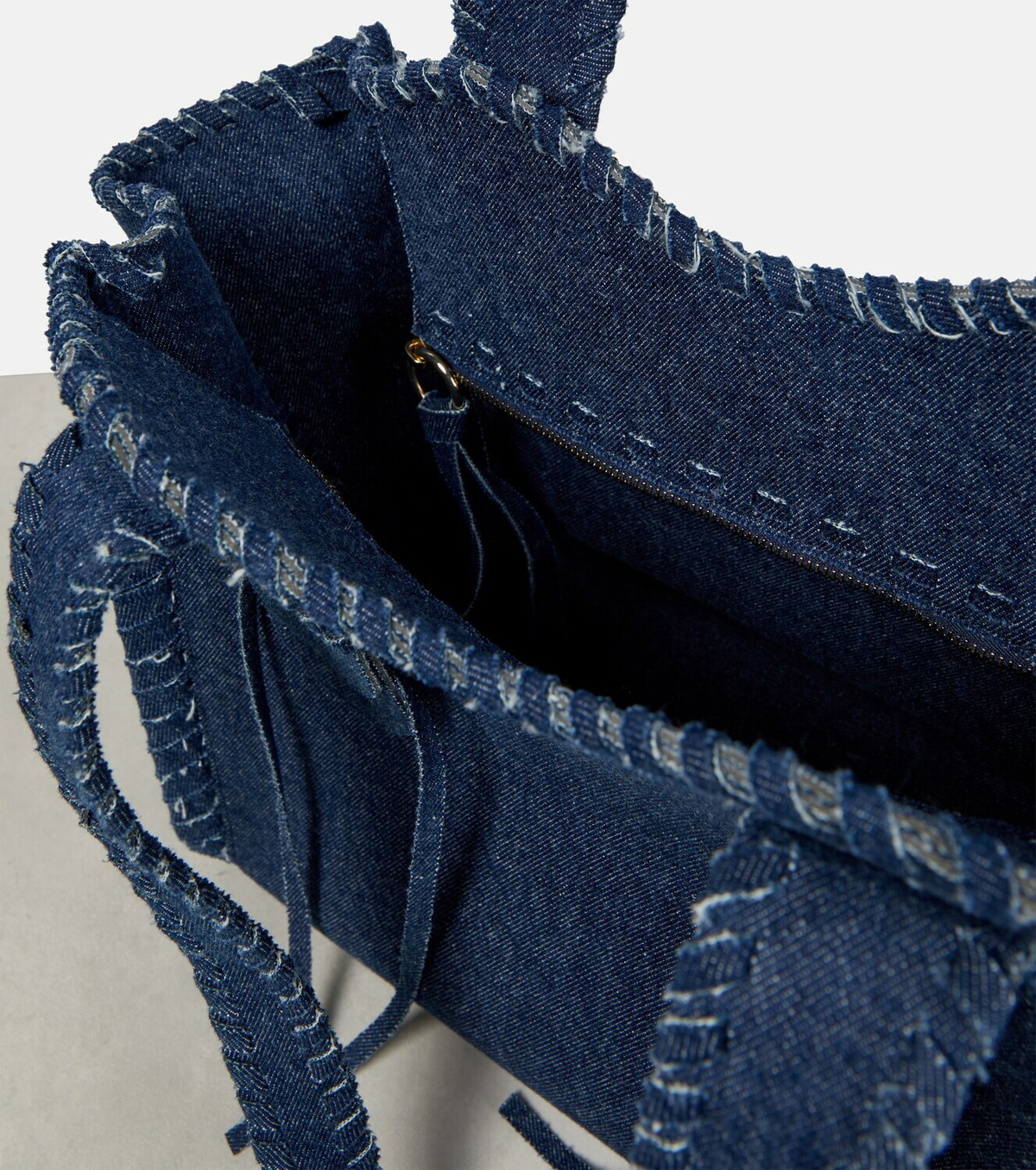 Chloé Mony Medium denim tote bag Chloe