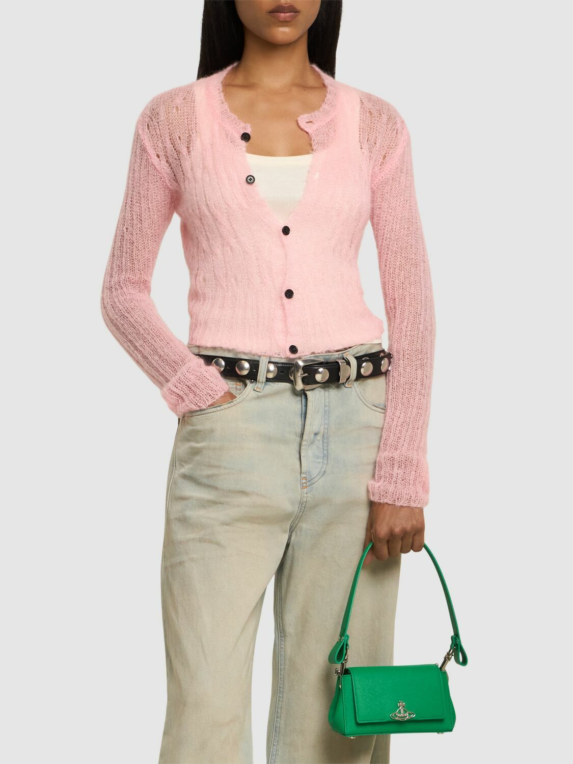 VIVIENNE WESTWOOD Small Hazel Re-vegan Shoulder Bag Vivienne Westwood