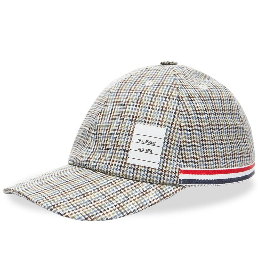 Thom Browne Houndstooth Baseball Cap Thom Browne