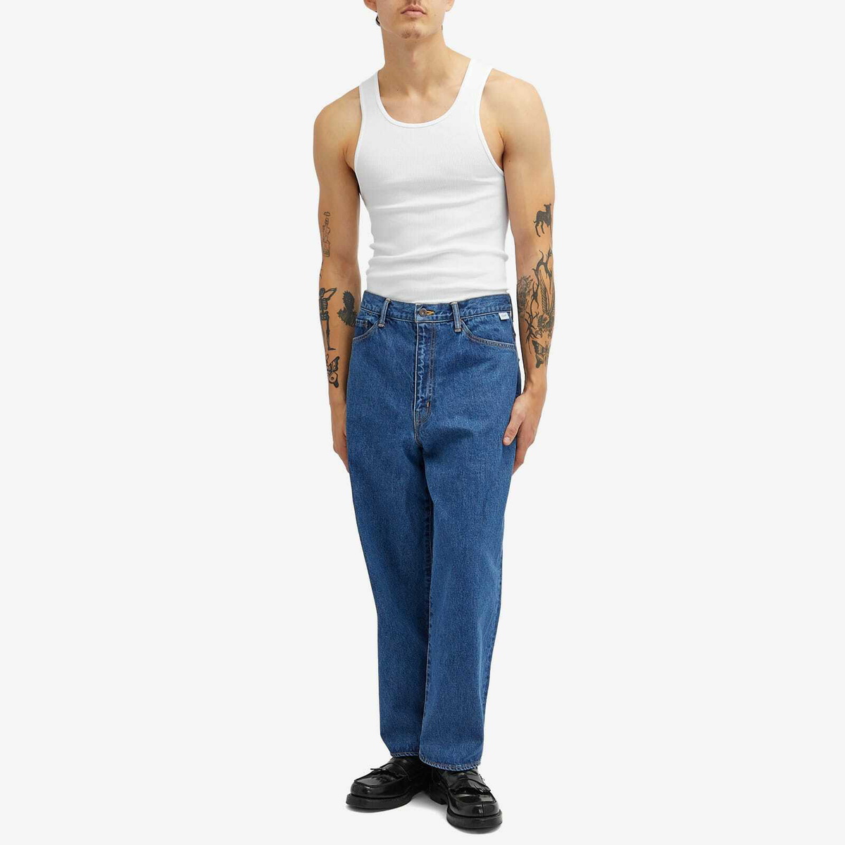 WTAPS Men's 02 Skivvies 3-Pack Vest in White WTAPS