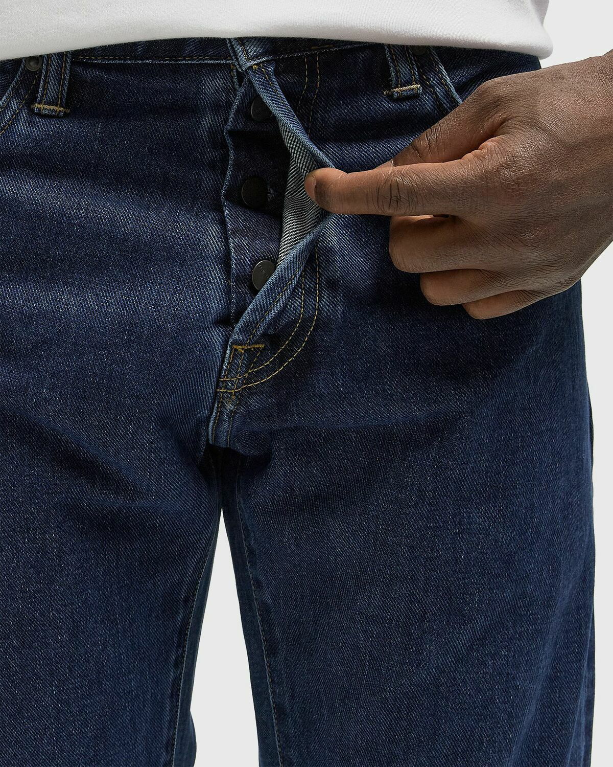 Carhartt WIP Klondike Pant Blue Mens Jeans Carhartt WIP