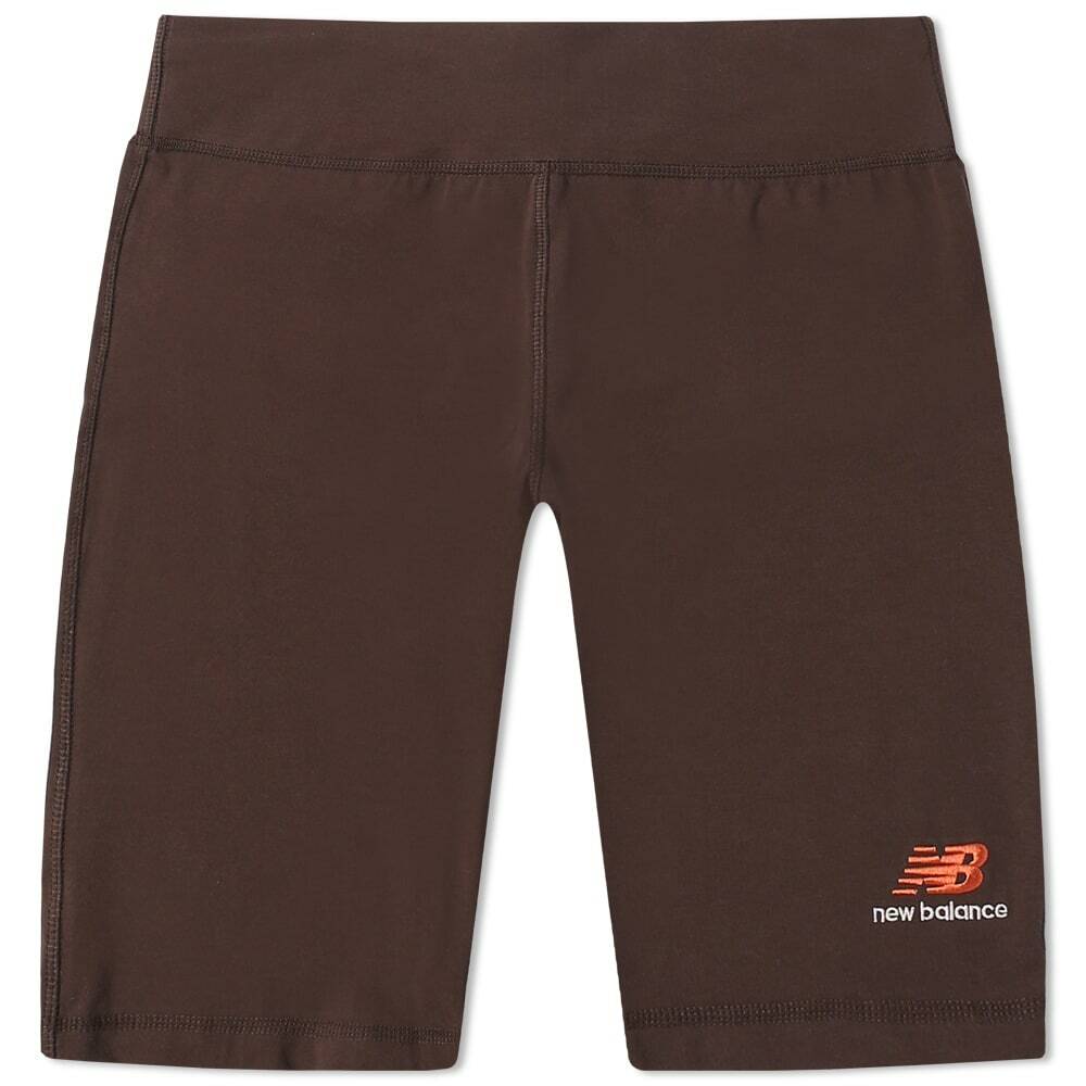 New Balance Uni-ssentials Legging Short in Rich Earth New Balance