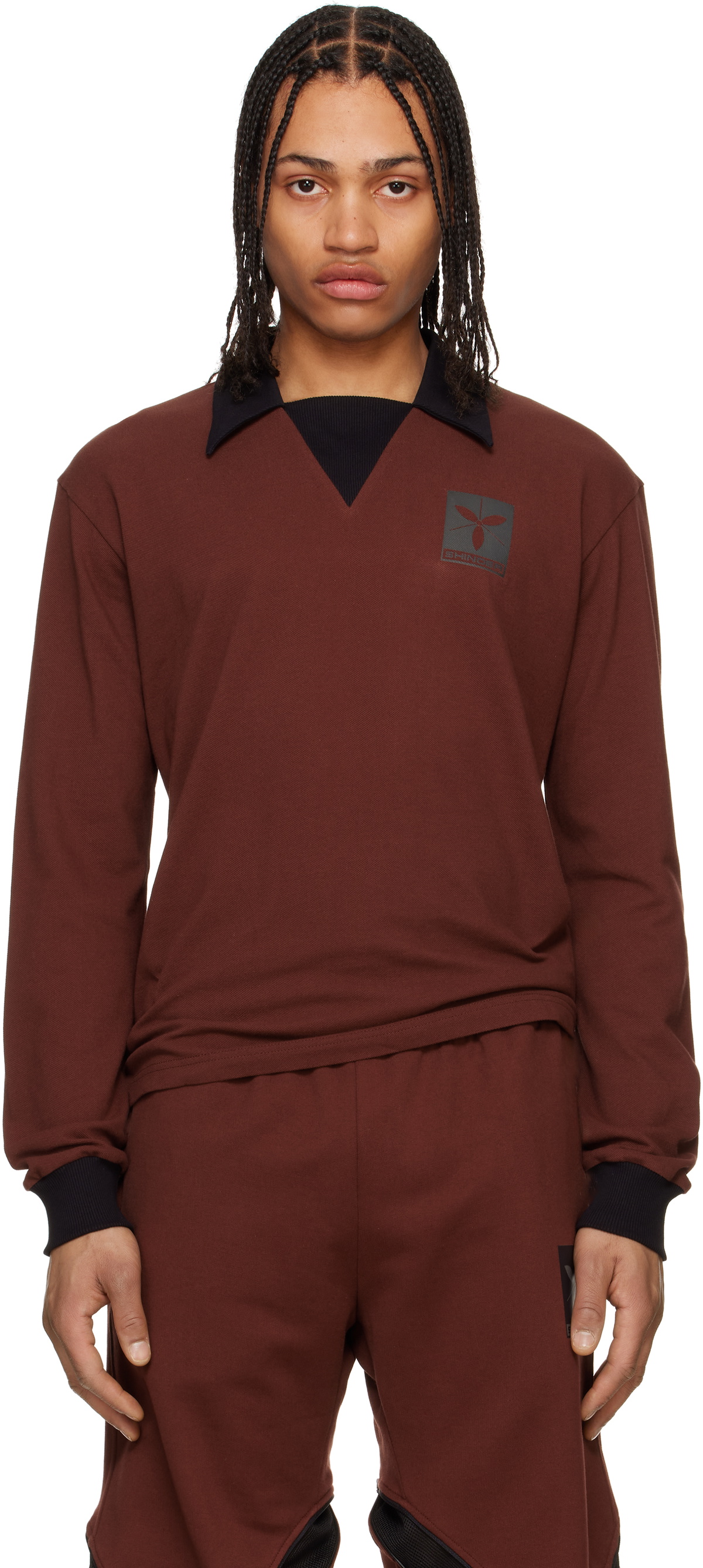 Olly Shinder Burgundy Totem Polo
