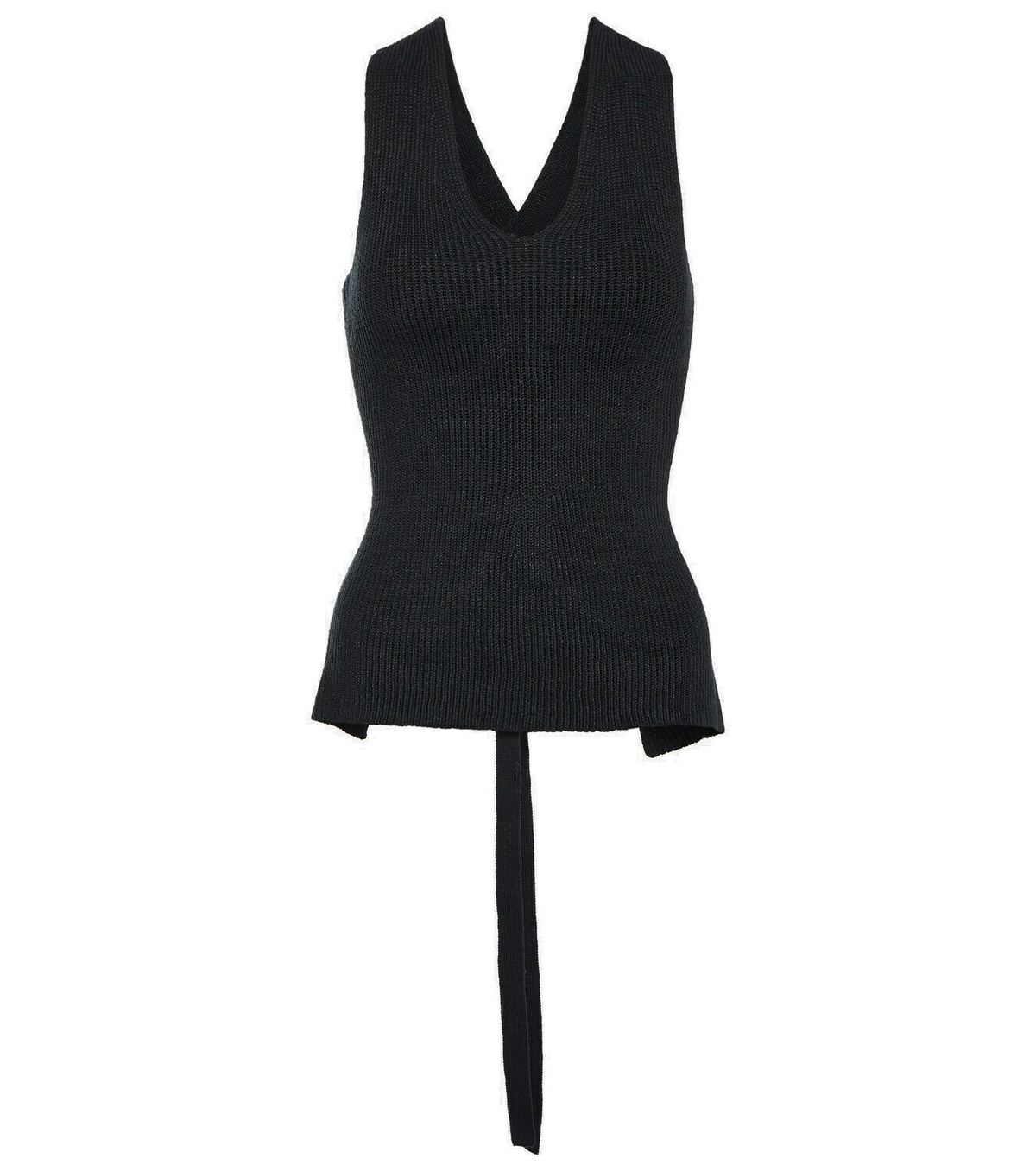 Joseph Sleeveless ribbed-knit top Joseph