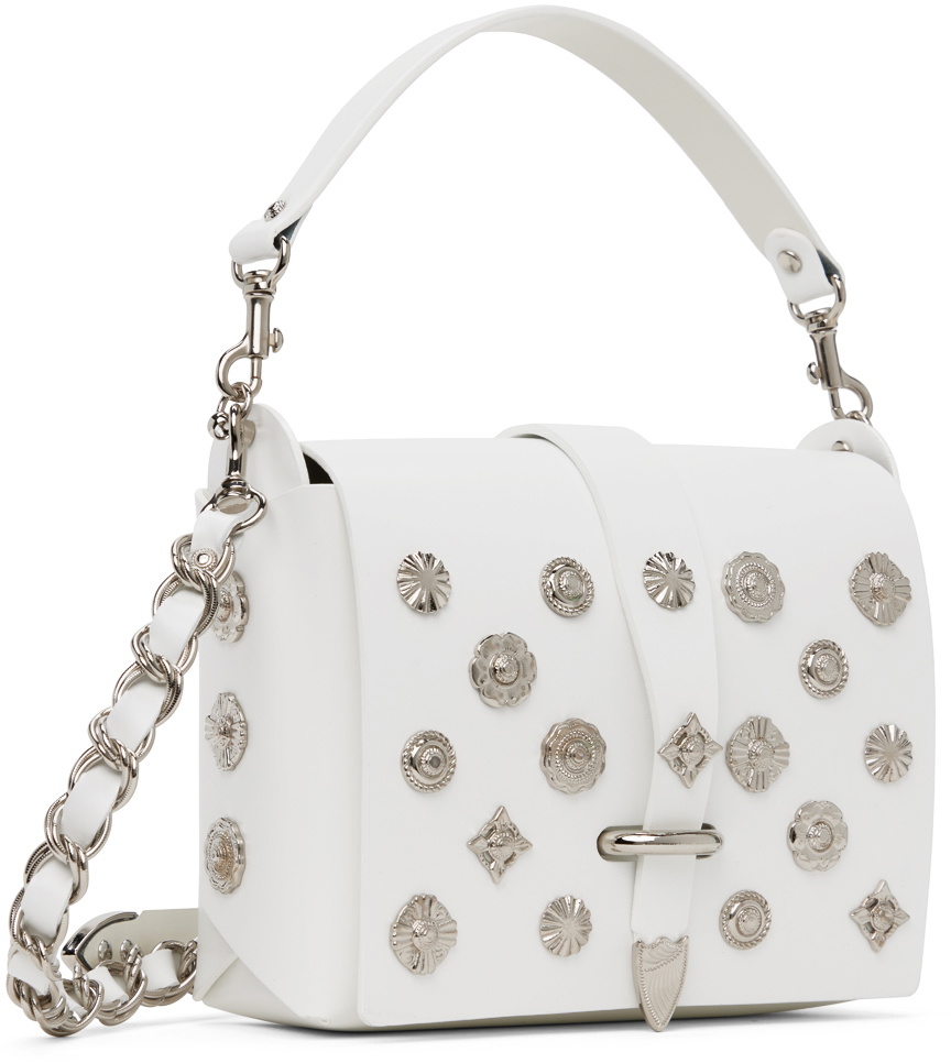Toga Pulla White Chain Bag Toga Pulla