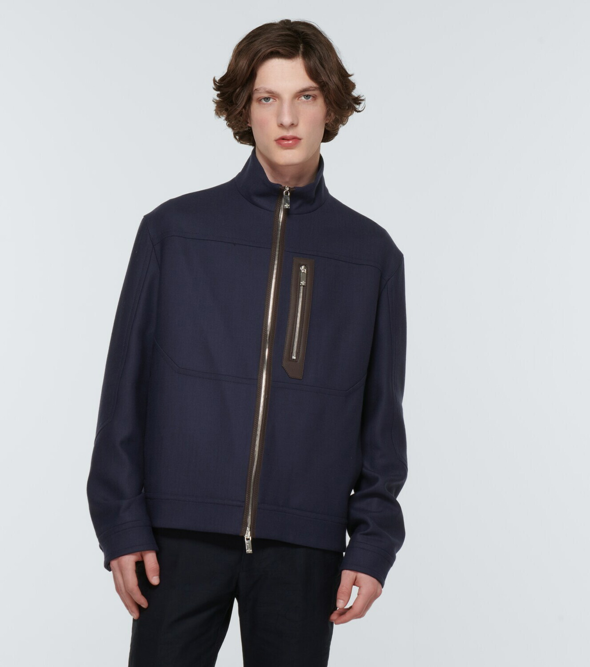 Berluti Wool-blend blouson jacket Berluti