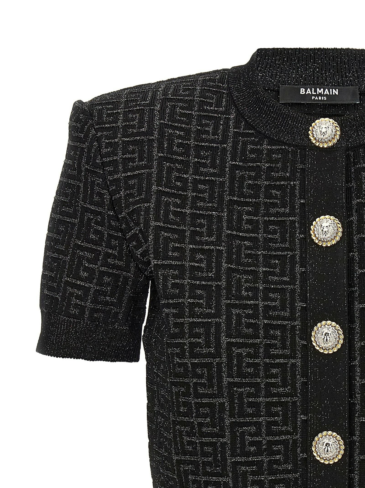 Balmain monogram Cropped Cardigan Balmain