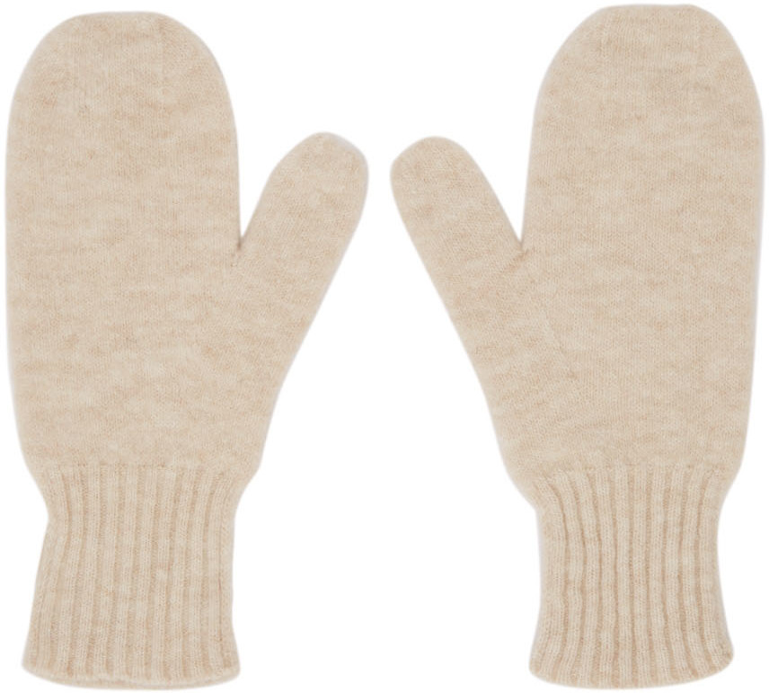 Paloma Wool Beige Kala Mittens Paloma Wool