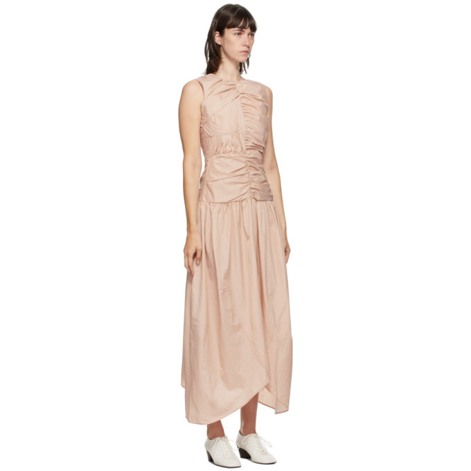 Markoo Pink Gathered Dress Markoo