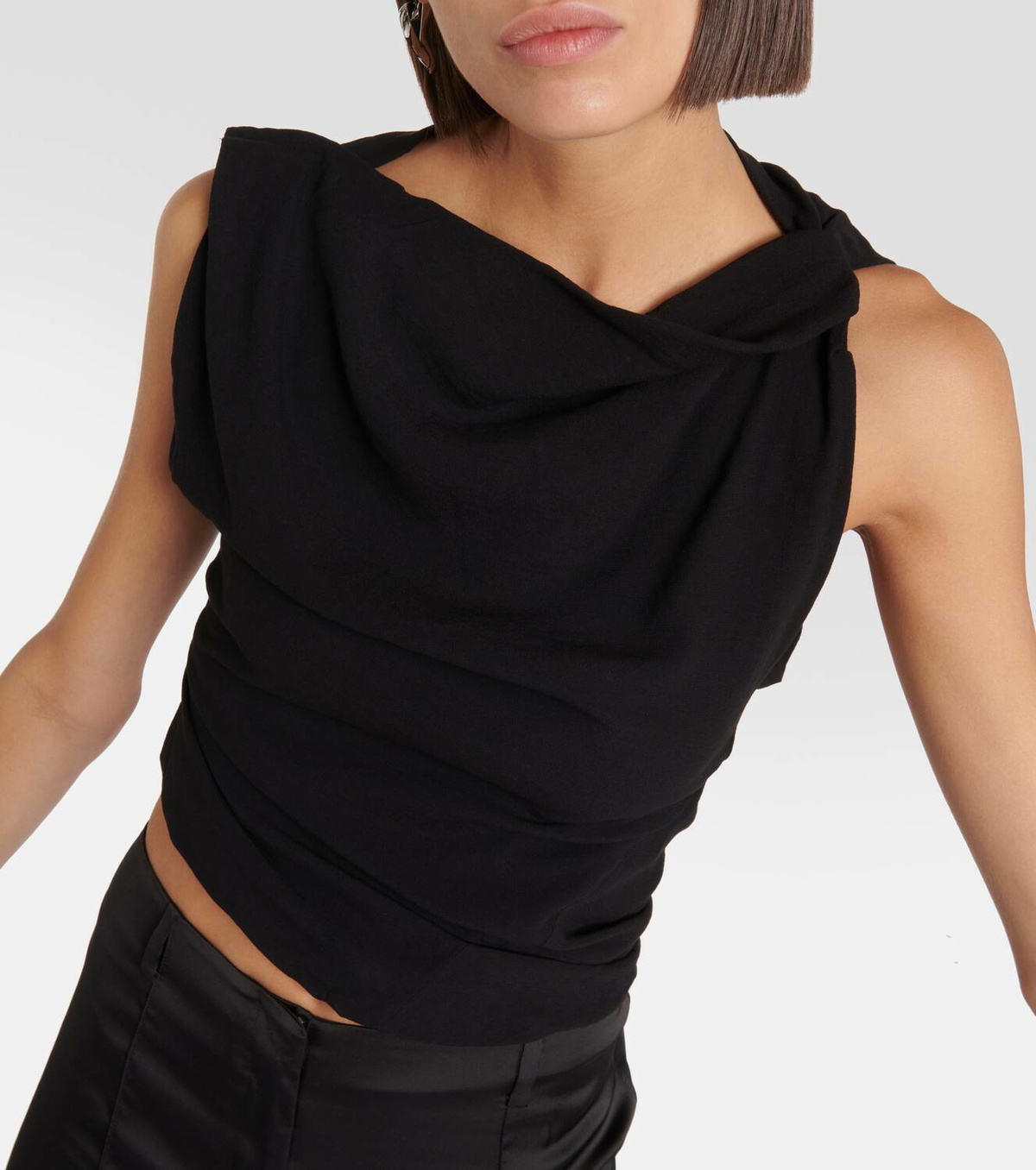 Acne Studios Draped top Acne Studios