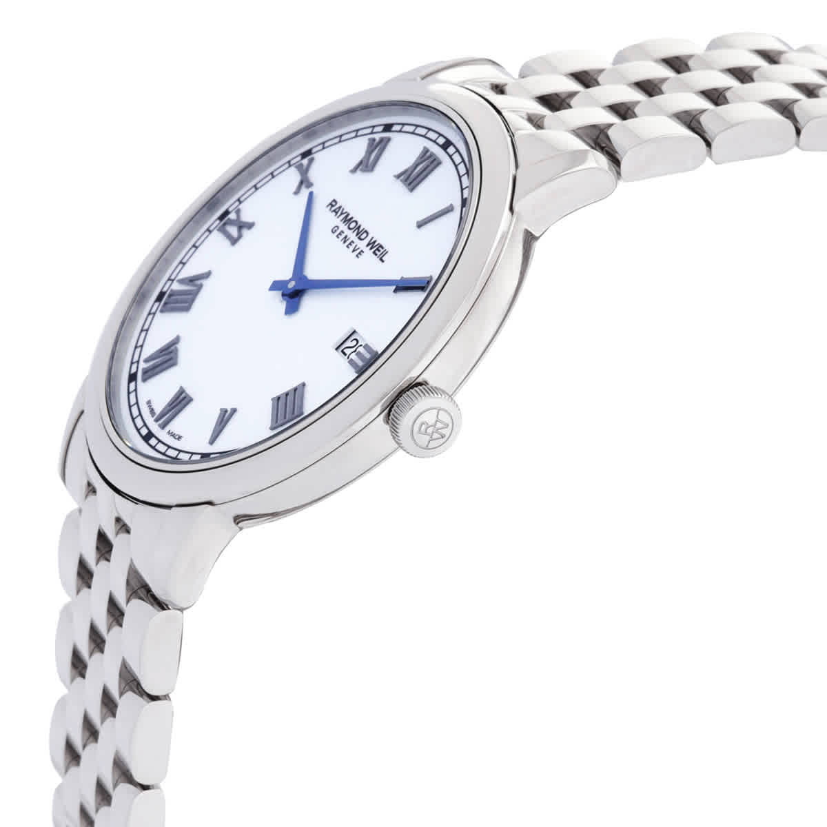 Raymond Weil Toccata Quartz White Dial Mens Watch 5485-ST-00359 Raymond ...