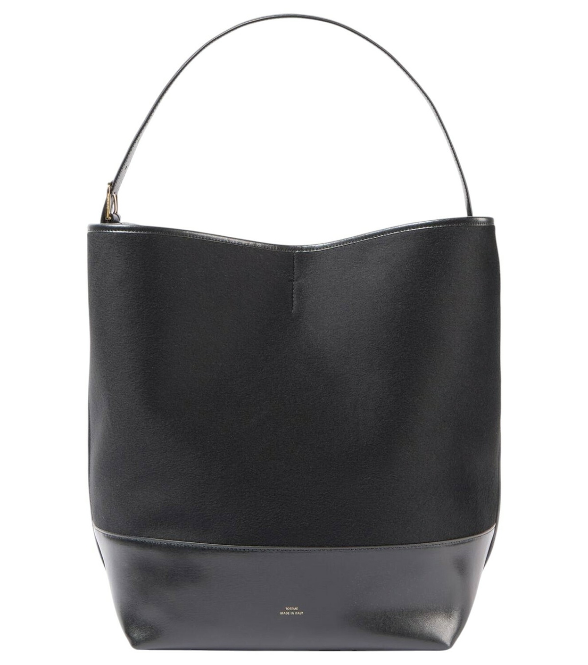 Toteme Leather-trimmed tote bag Toteme