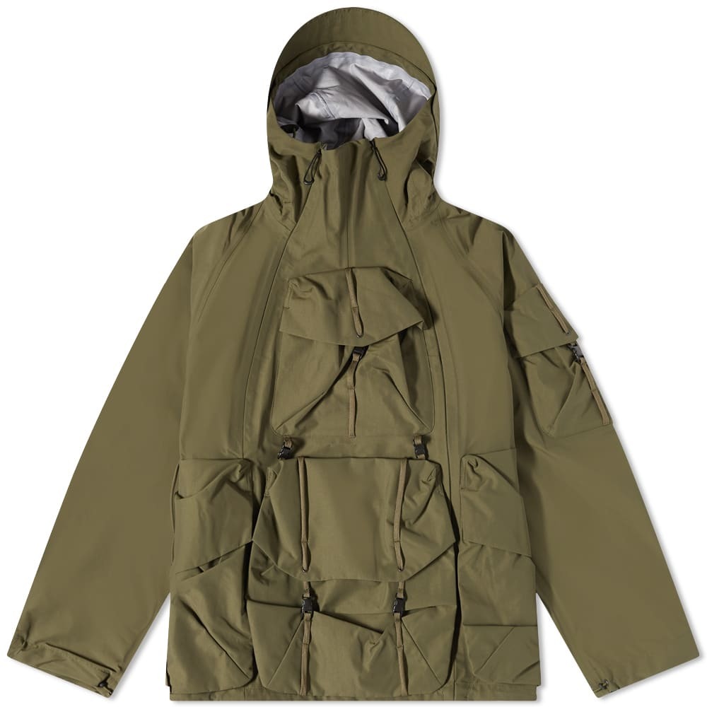 Norbit by Hiroshi Nozawa Men's Back Pack Pocket 3L Jacket in Olive ...