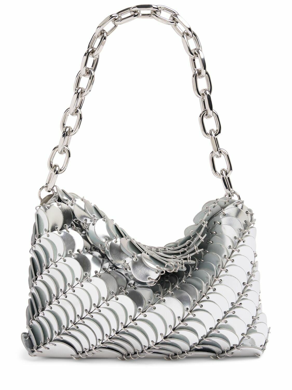 RABANNE Flap Leather Shoulder Bag Paco Rabanne