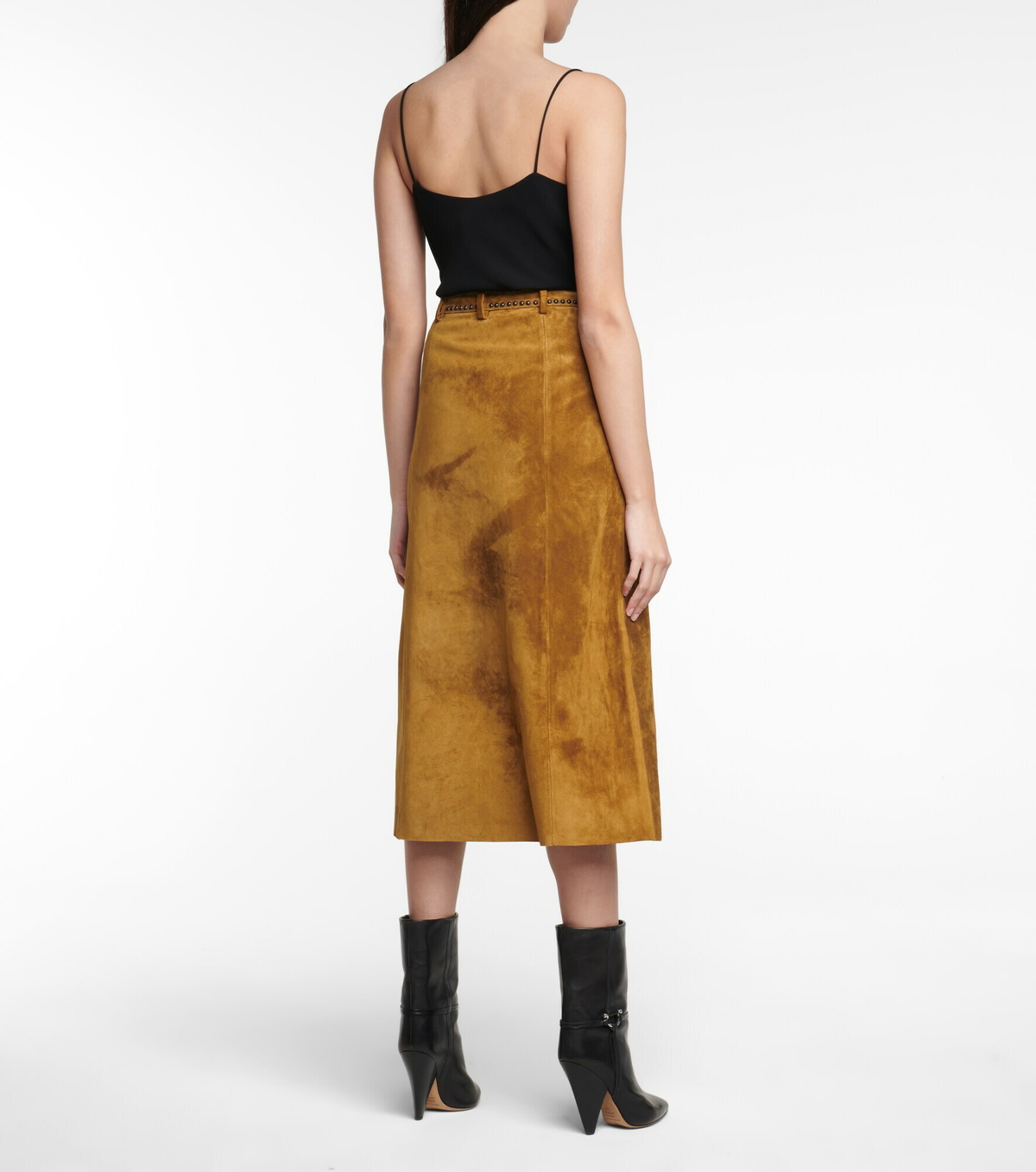 Golden Goose - Christine suede midi skirt Golden Goose Deluxe Brand