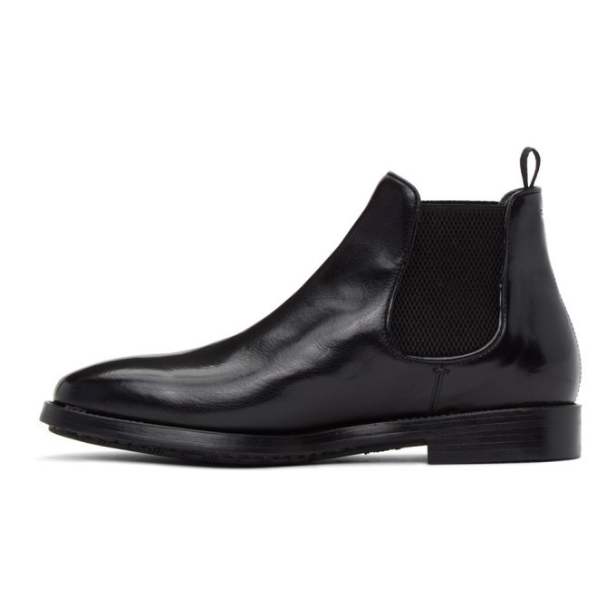 Officine Creative Black Ergosum 3 Chelsea Boots Officine Creative