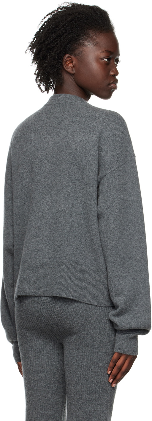 extreme cashmere Gray n°170 Cardigan extreme cashmere
