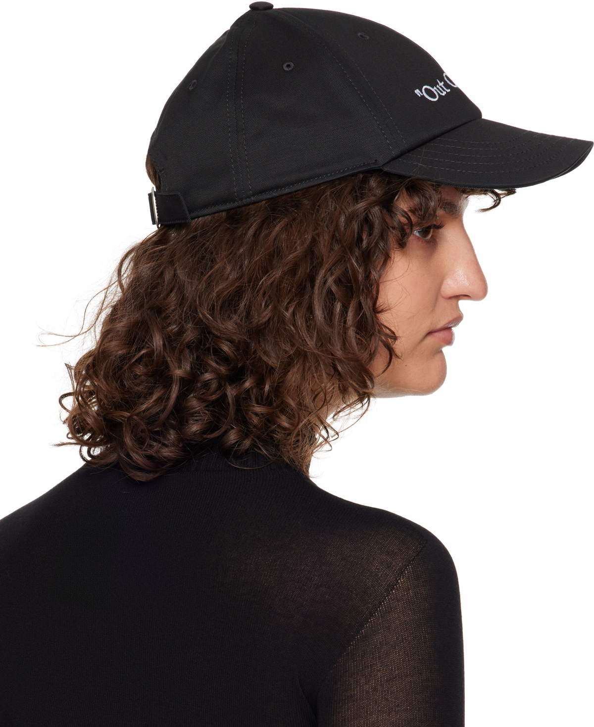Off-White Black 'Out Of Office' Cap Off-White
