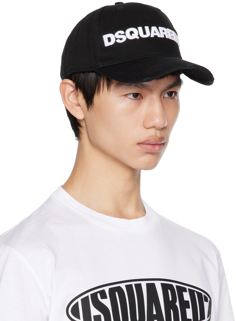 Dsquared2 Black Logo Cap Dsquared2