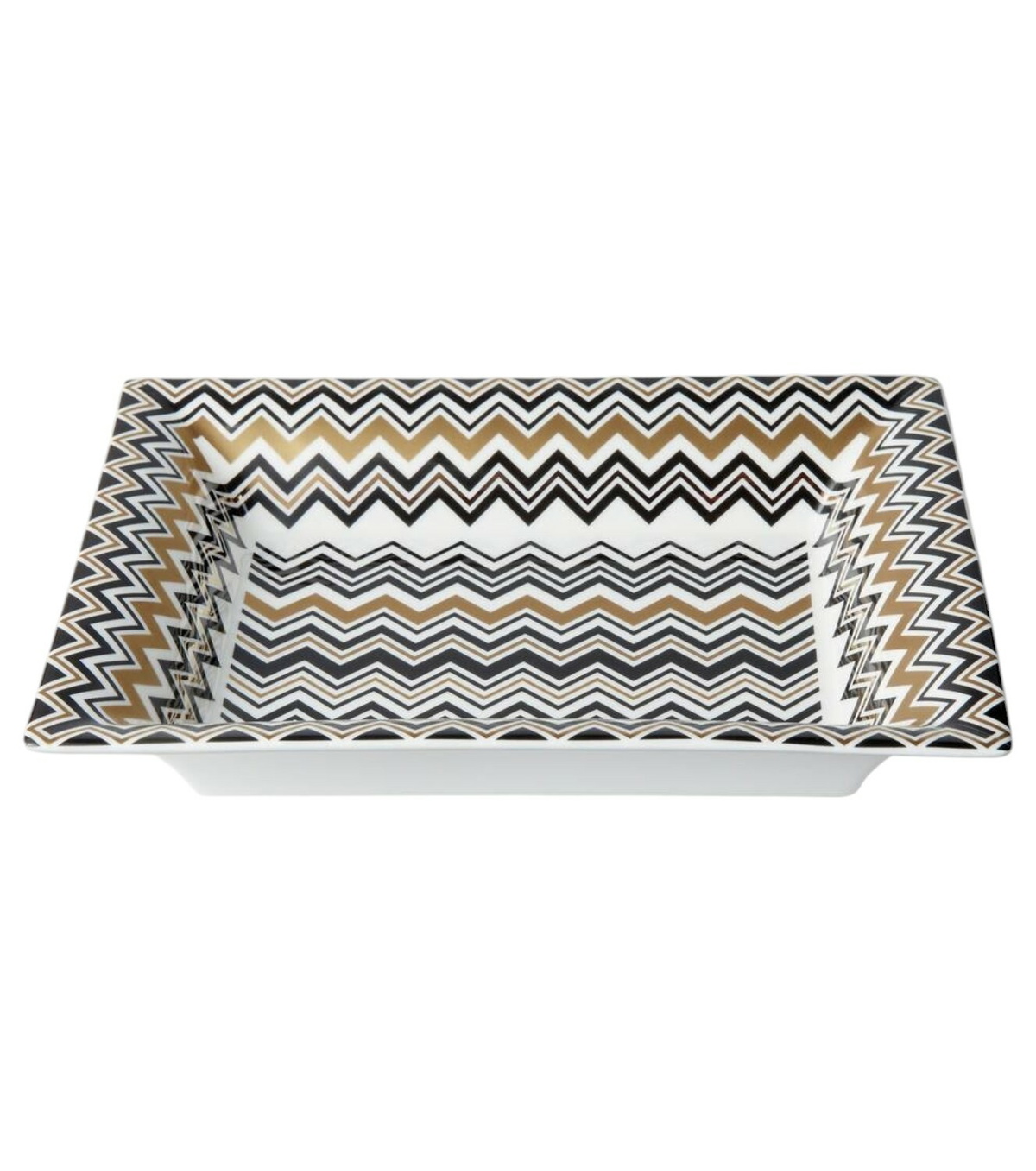 Missoni Zig Zag Gold decorative tray Missoni