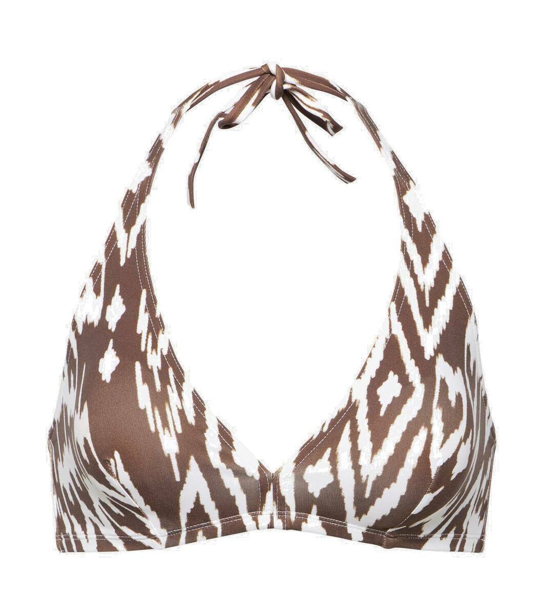 Eres Storm printed bikini top ERES