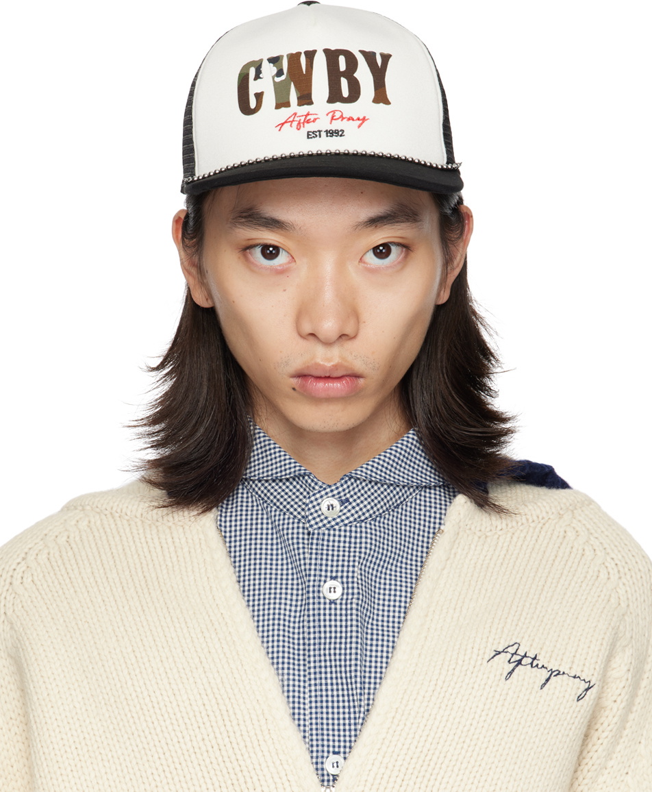 AFTER PRAY Black 'CWBY' Trucker Cap AFTER PRAY