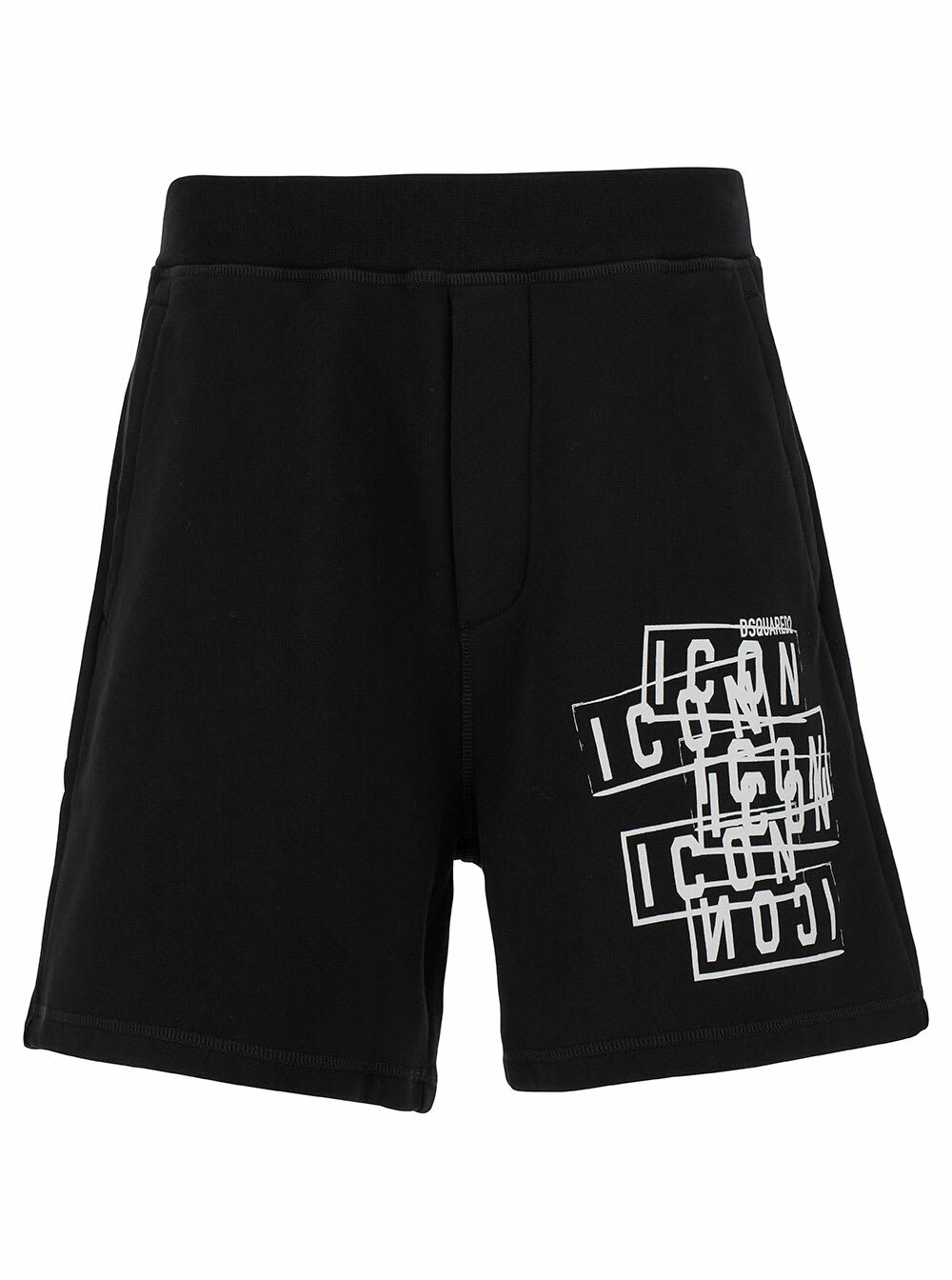 Dsquared2 Bermuda Shorts With Icon Logo Print Dsquared2