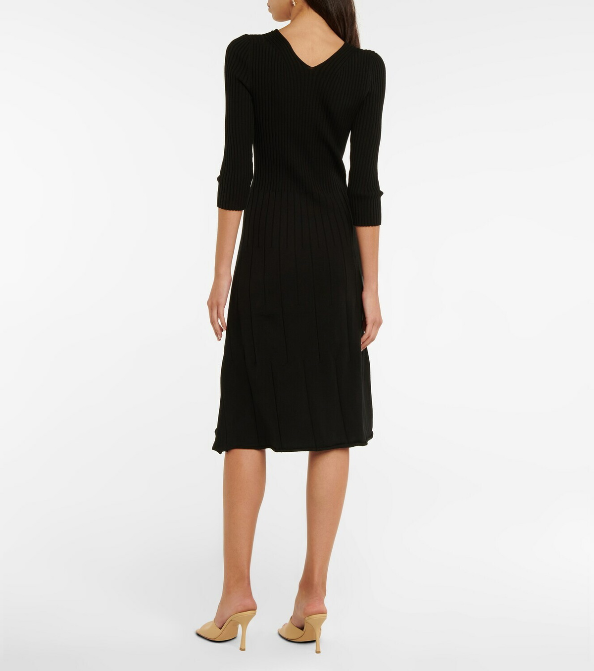 Wolford - Ribbed wool-blend midi dress Wolford
