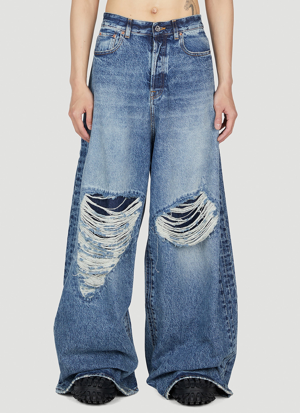VETEMENTS Distressed Baggy Jeans Vetements