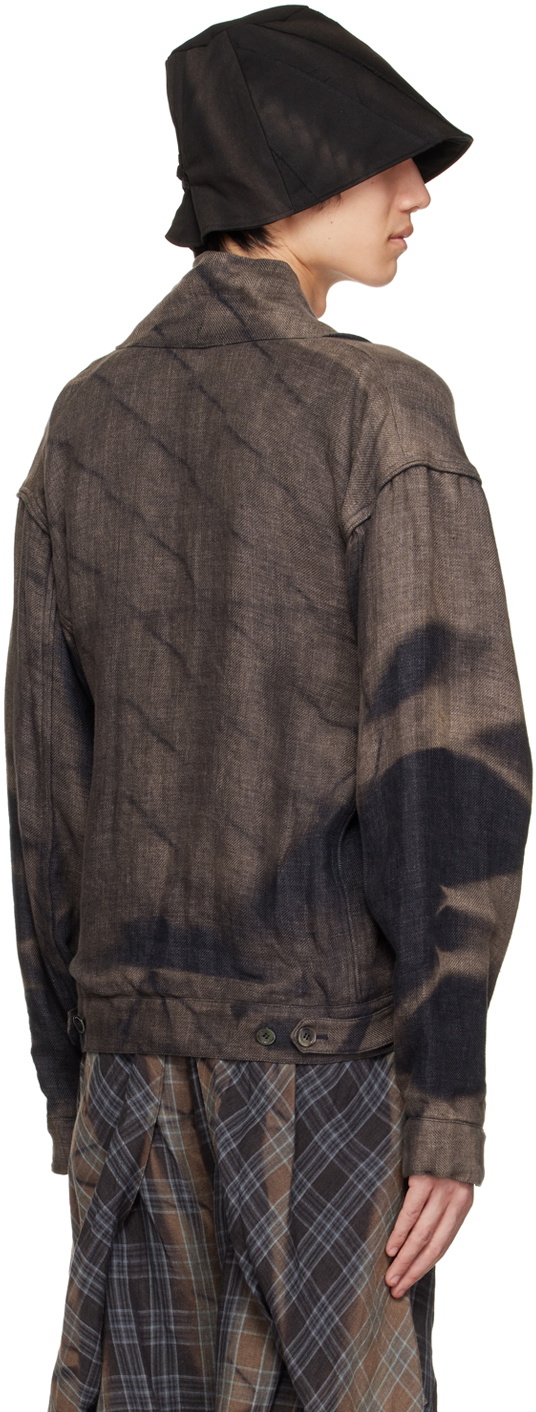 JiyongKim Black Sun-Bleached Jacket JiyongKim