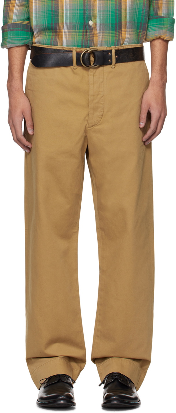 RRL Khaki Field Trousers RRL