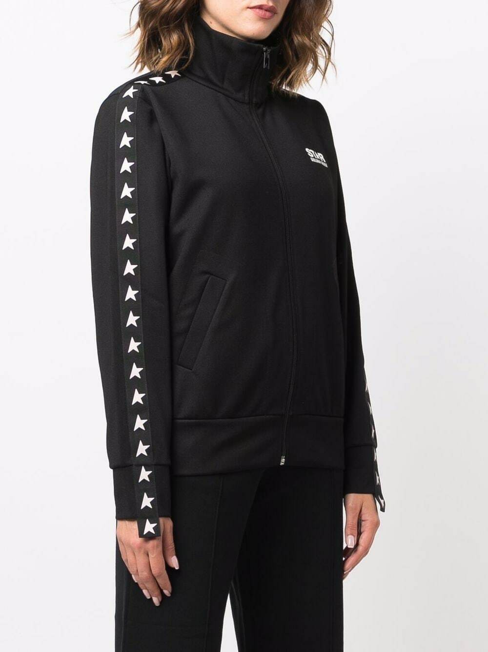 GOLDEN GOOSE - Denise Star Collection Zipped Sweatshirt Golden Goose ...