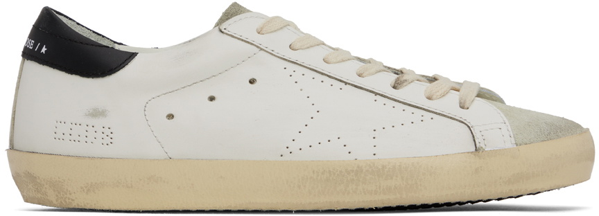 Golden Goose White Super-Star Skate Sneakers Golden Goose Deluxe Brand