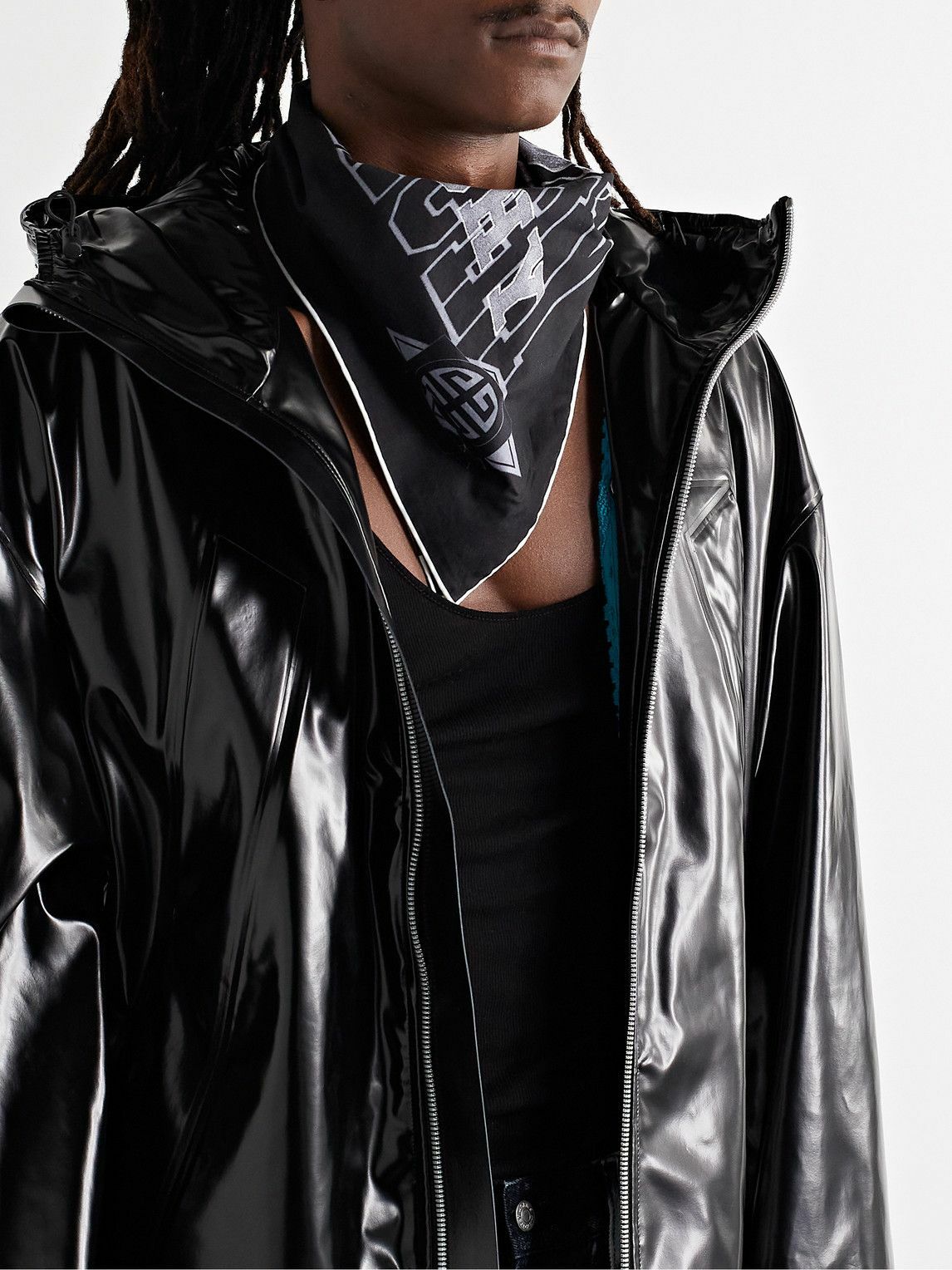 Givenchy - Logo-Print Cotton-Voile Scarf Givenchy