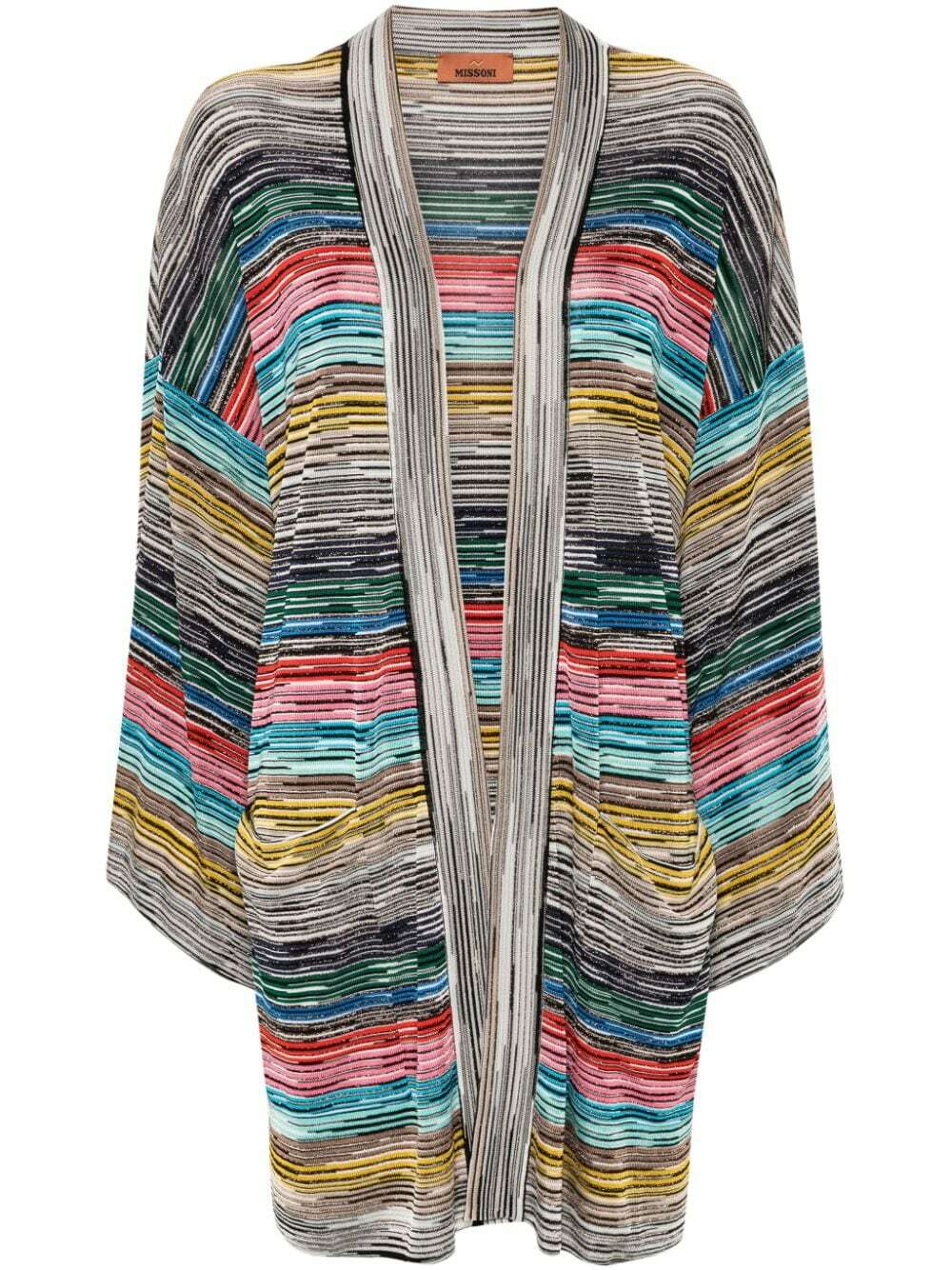 MISSONI - V-necked Striped Cardigan Missoni