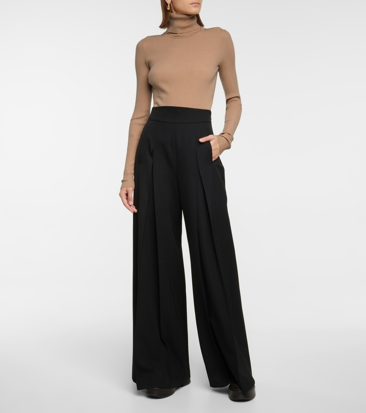 Joseph - Merinos ribbed-knit turtleneck sweater Joseph