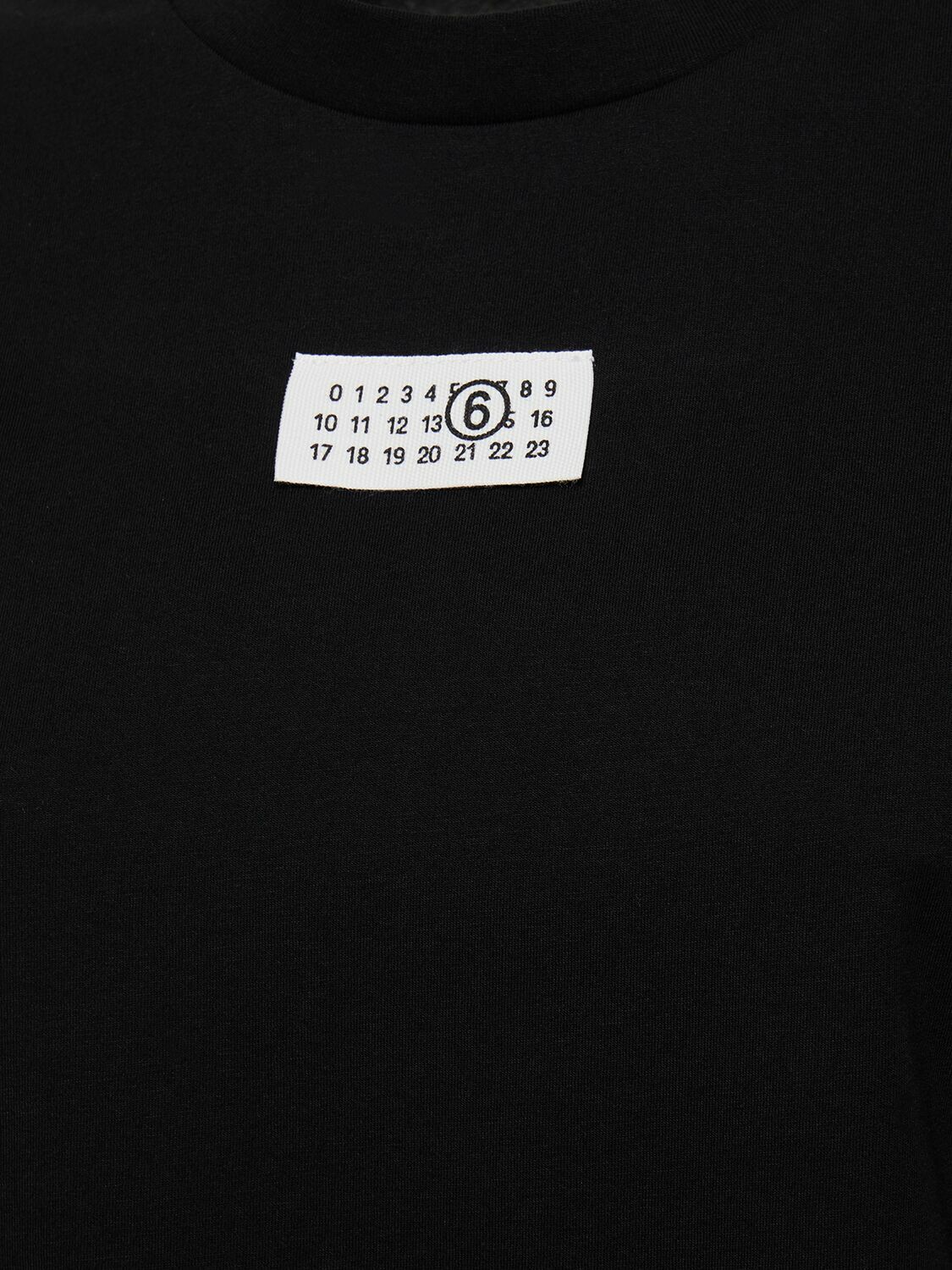 MM6 MAISON MARGIELA - Cotton Logo T-shirt MM6 Maison Margiela