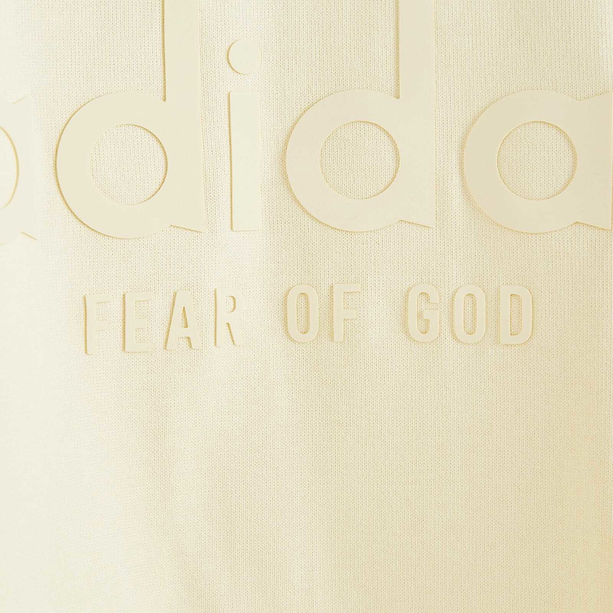 Adidas x FOG Adidas x Fear Of God Athletics Logo 3/4 T-Shirt in Pale ...